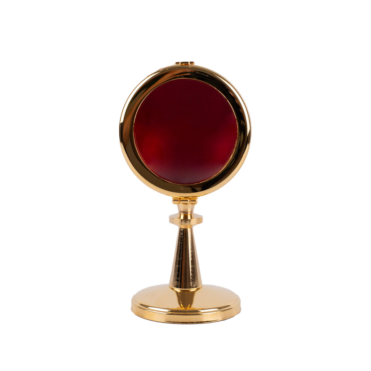 Round golden metal reliquary – Galleria Mariana